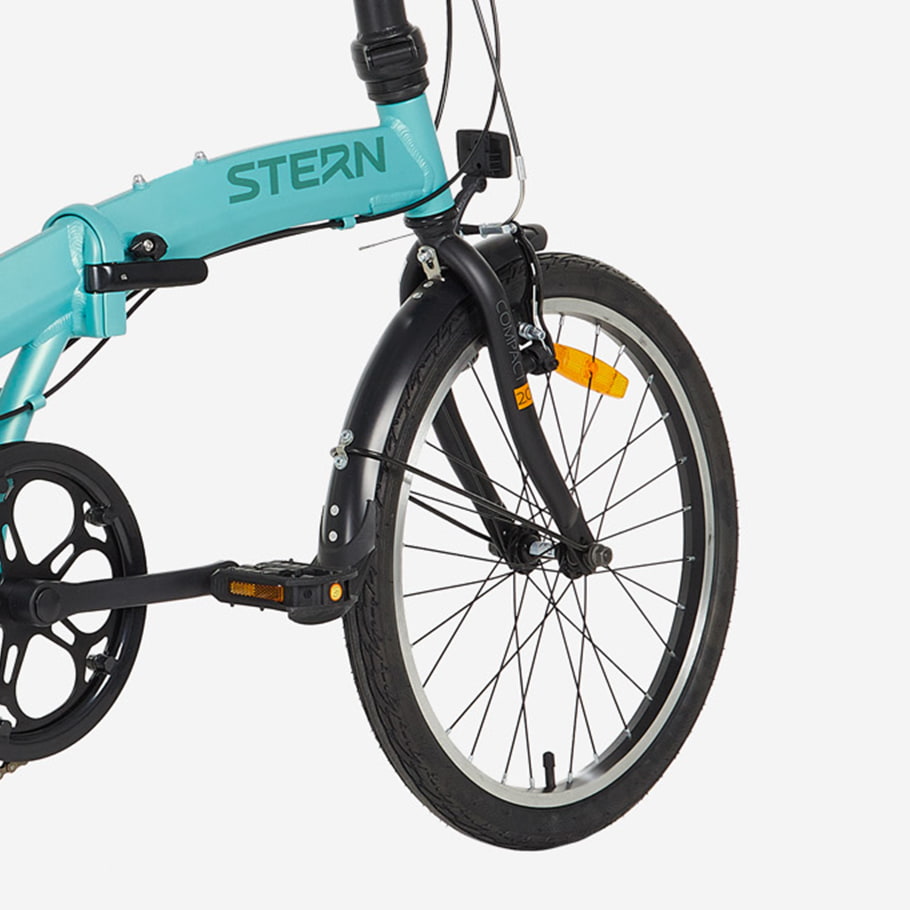 Велосипед складной Stern Compact 2.0 Alt 20", 2023 оливковый цвет ...