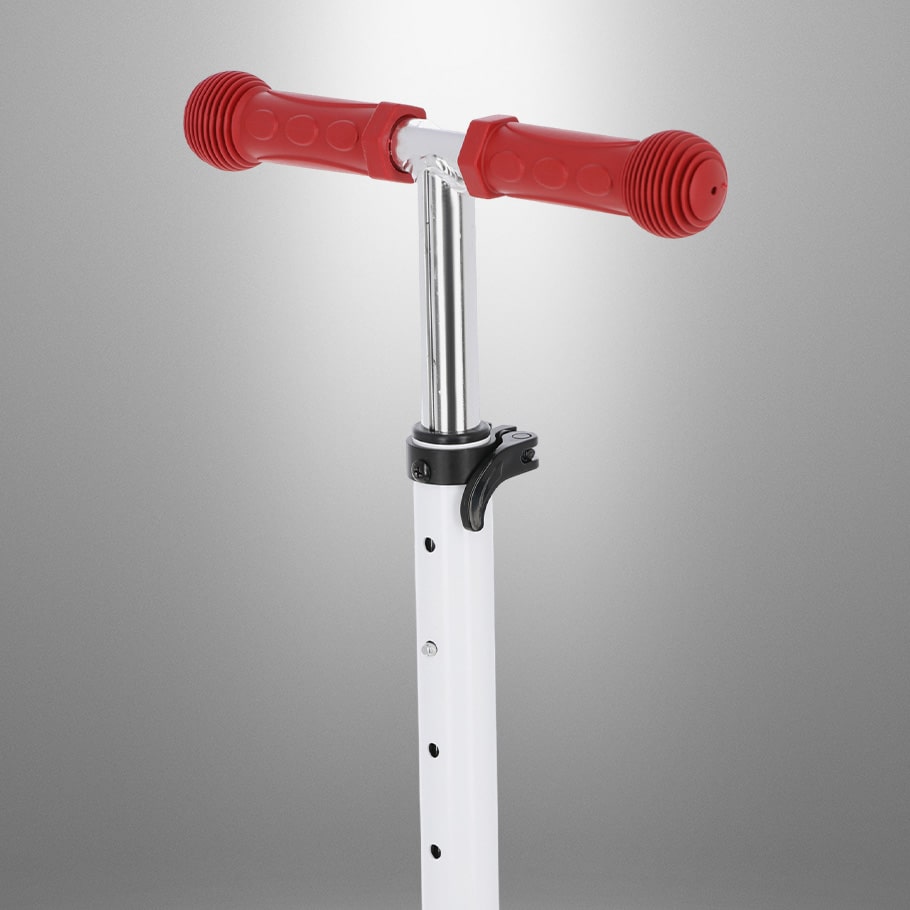 Самокат детский Reaction Joy 2.0 Boy, 120 мм черный/красный цвет — купить за 2449 руб. со ...