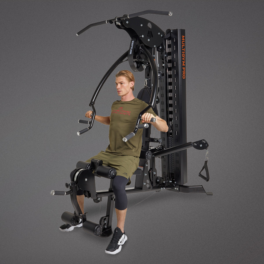 Тренажер силовой со встроенными весами Kettler Pro 07752-900 черный ...