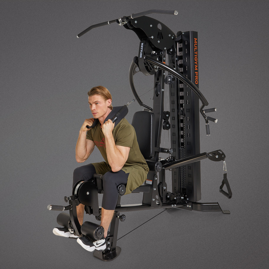 Тренажер силовой со встроенными весами Kettler Pro 07752-900 черный ...