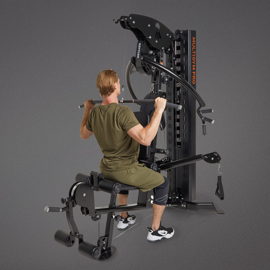 Тренажер силовой со встроенными весами Kettler Pro 07752-900 черный ...