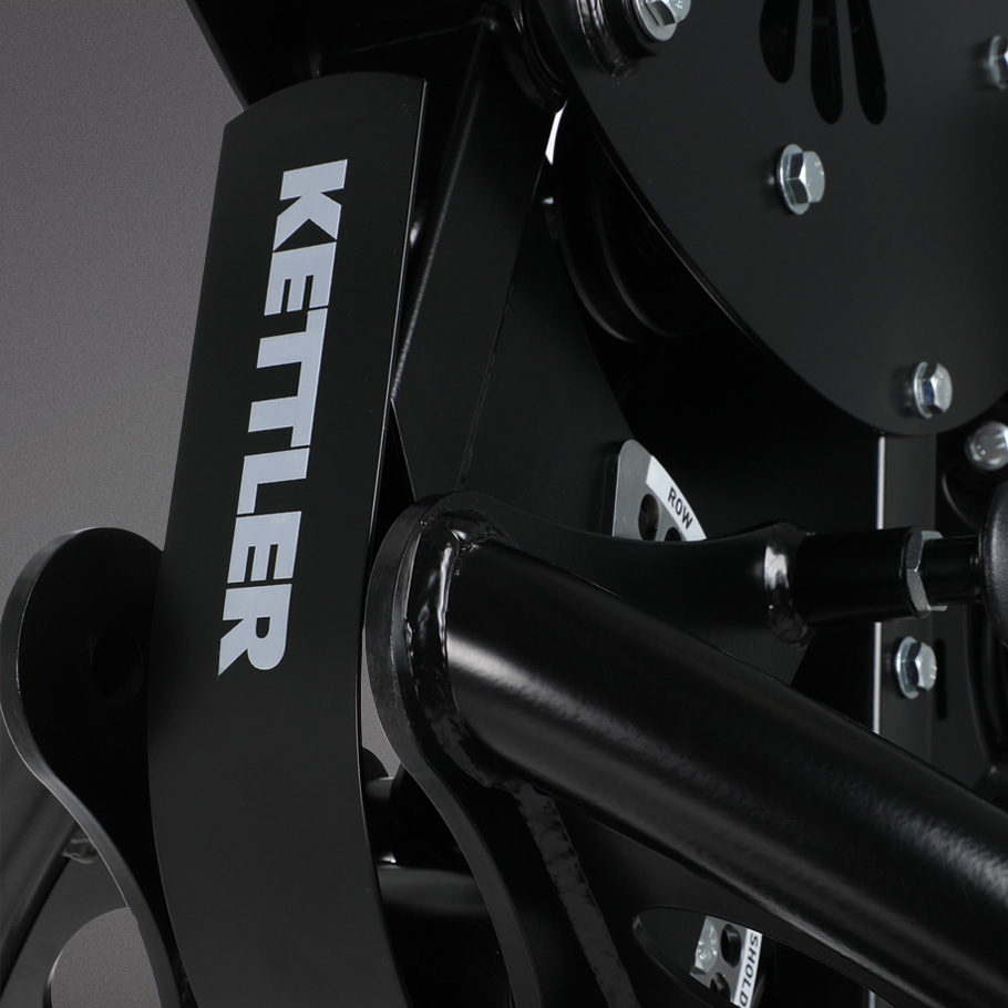 Тренажер силовой со встроенными весами Kettler Pro 07752-900 черный ...