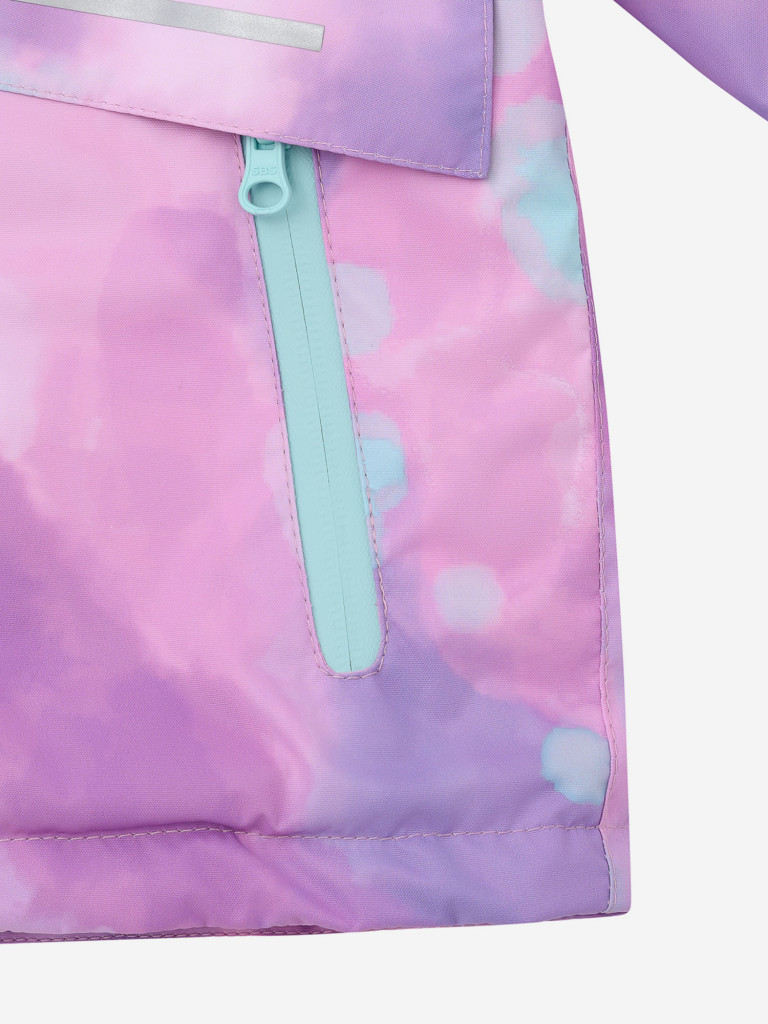 Куртка утепленная для девочки Oldos розовый цвет — купить за 6599 руб. со скидкой 15 %, отзывы в ...