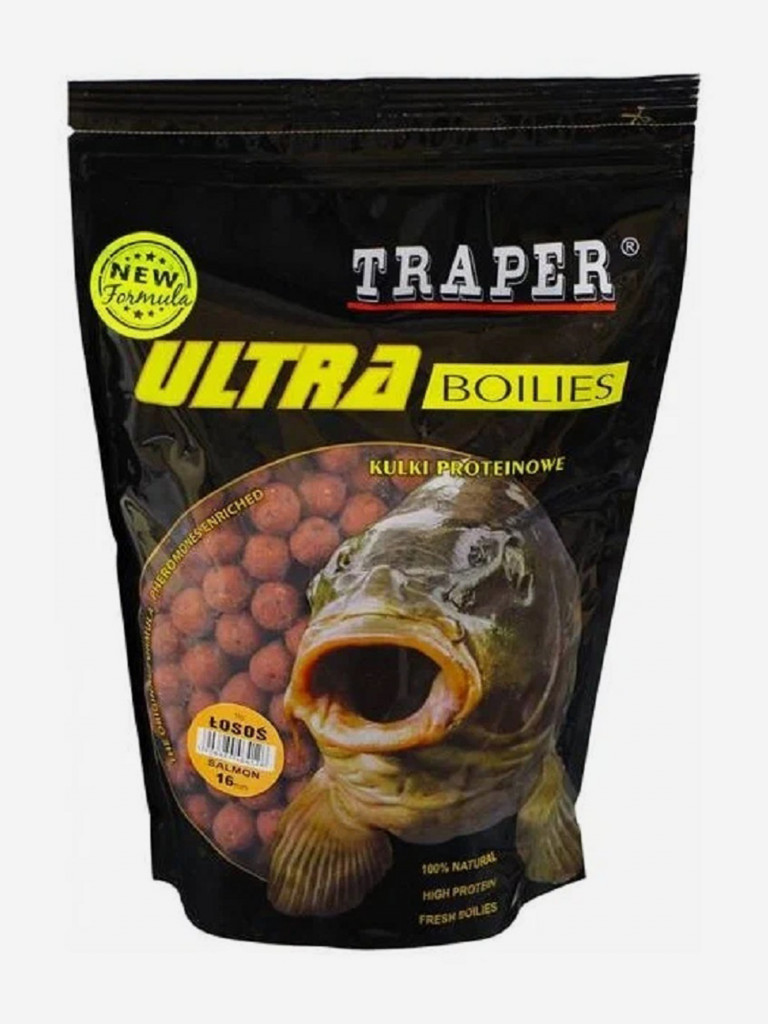 Бойлы Traper ultra Łosoś, (Бойлы "Лосось") 16мм/500гр арт. 18012 ...