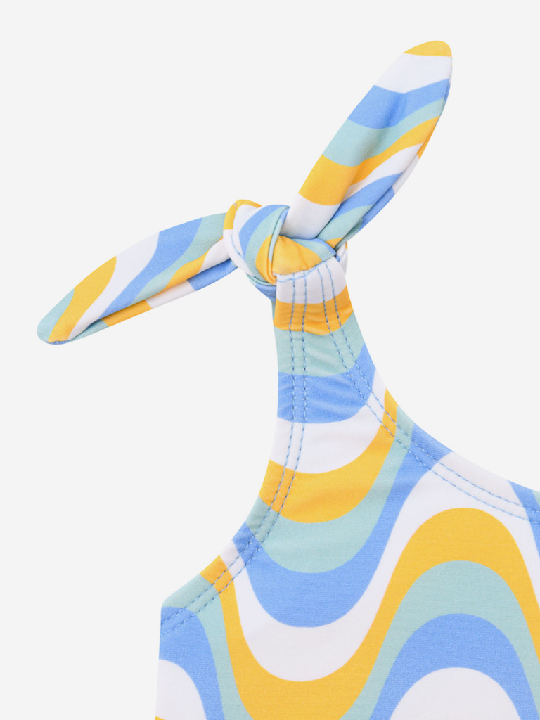 Костюм купальный детский Oldos голубой цвет — купить за 1599 руб. со скидкой 33 %, отзывы в ...