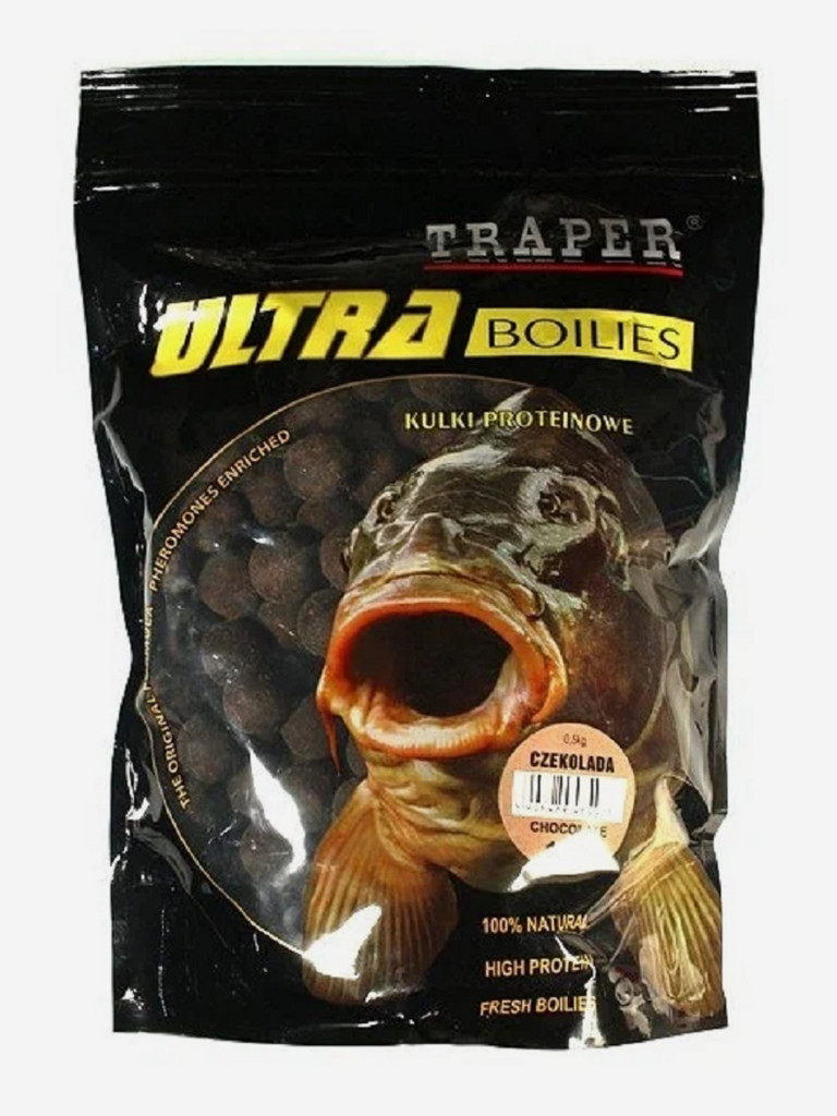 Бойлы Traper ultra Czekolada, (Бойлы "Шоколад") 16мм/500гр арт. 18266 ...