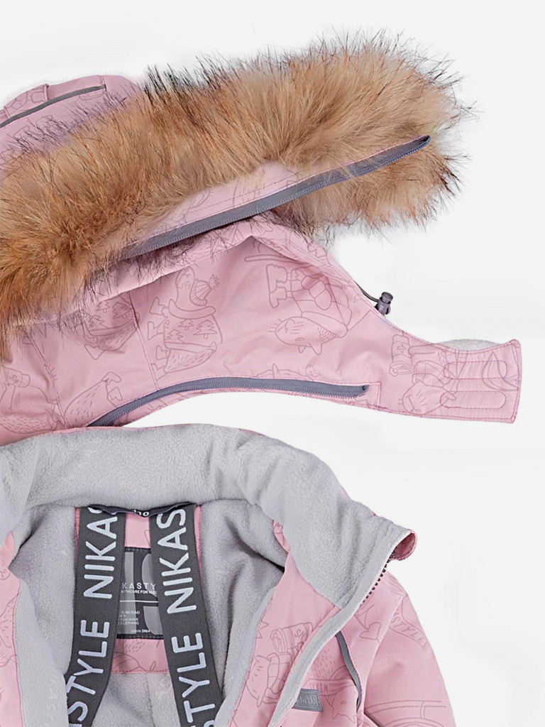 Комбинезон NIKASTYLE пудра/серый цвет — купить за 5790 руб. со скидкой 48 %, отзывы в интернет ...