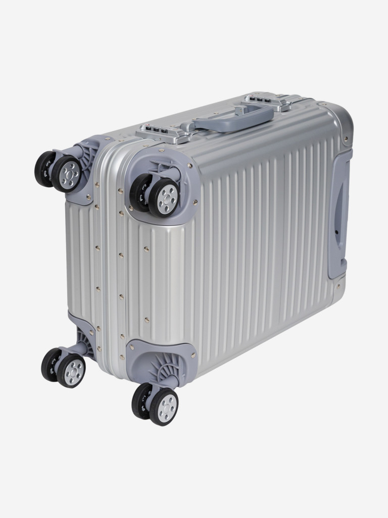 Чемодан Robinzon серебристый цвет — купить за 39900 руб., отзывы в интернет-магазине Спортмастер ...