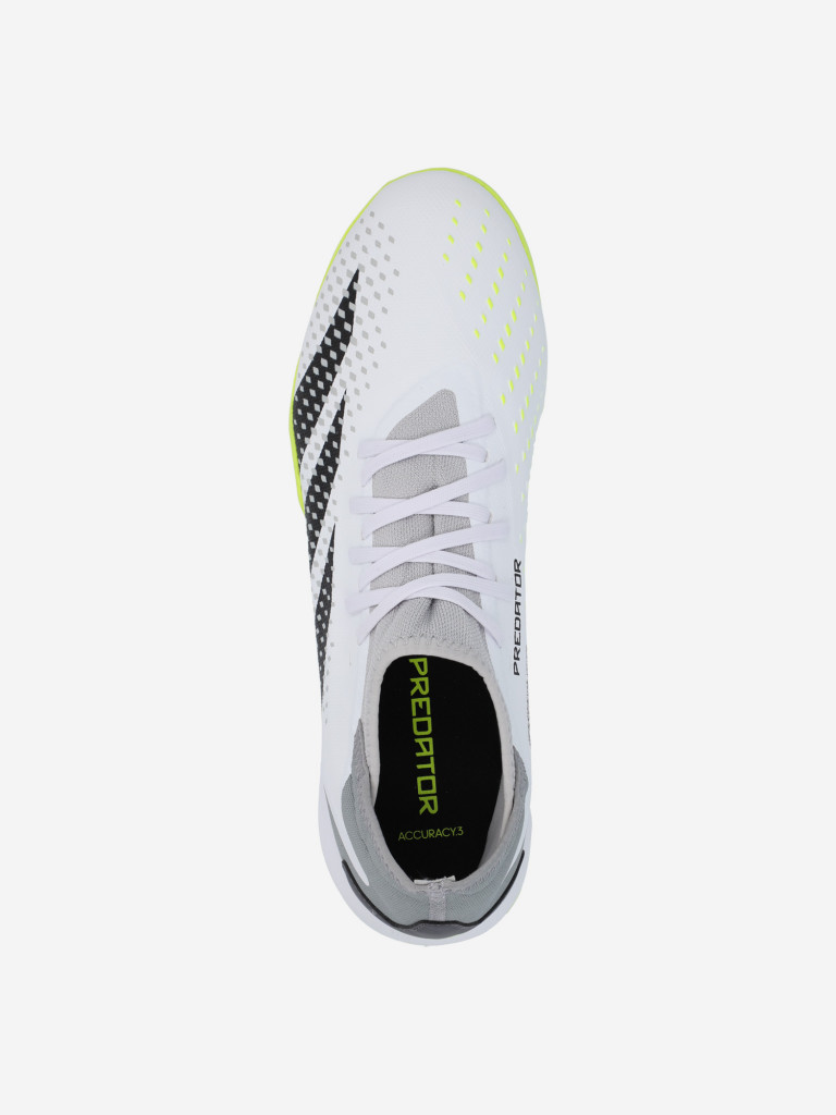 Бутсы мужские adidas Predator Accuracy.3 Tf арт. GZ0004 белый/черный ...
