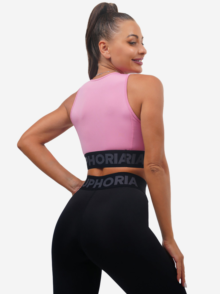Спортивный топ бра EUPHORIA Черный цвет — купить за 1266 руб. со ...