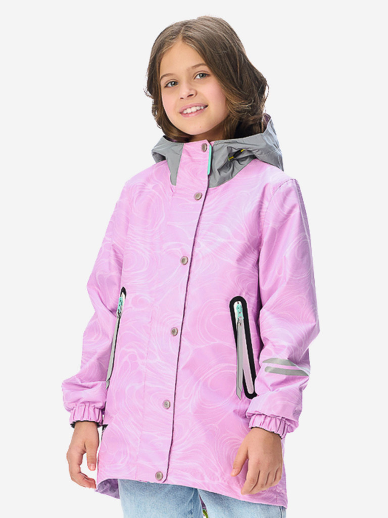 Ветровка для девочки Oldos светло-розовый цвет — купить за 8599 руб. со скидкой 16 %, отзывы в ...