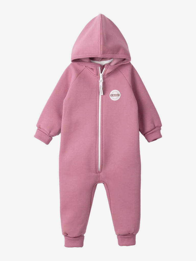 Комбинезон c клапаном трикотажный BUNGLY пепельная роза цвет — купить за 1799 руб. со скидкой 77 ...