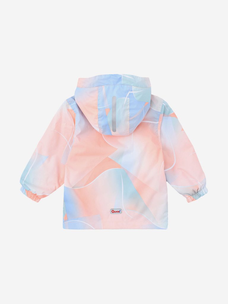 Ветровка для девочки Oldos персиковый цвет — купить за 5999 руб. со скидкой 15 %, отзывы в ...