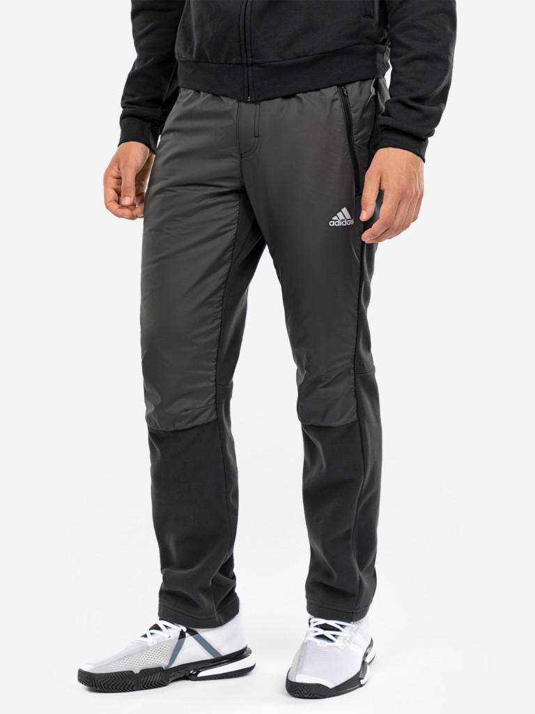 Брюки мужские adidas Windfleece арт. EH6501 черный цвет — купить за ...