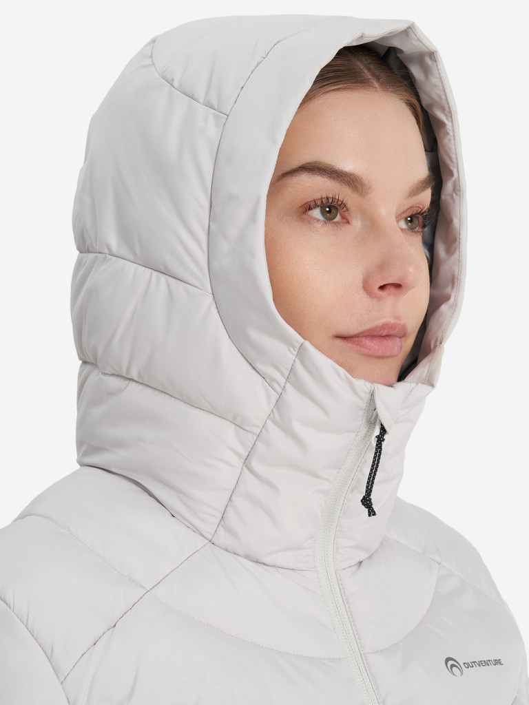 Куртка утепленная женская Outventure арт. 130253 светло-серый цвет ...