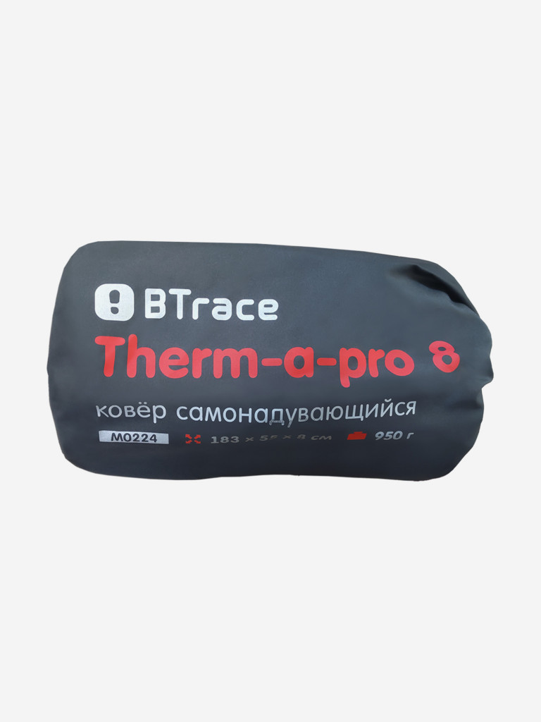 Ковер самонадувающийся BTrace Therm-a-Pro 8, 183х55х8 см, Красный Красный цвет — купить за 9290 ...
