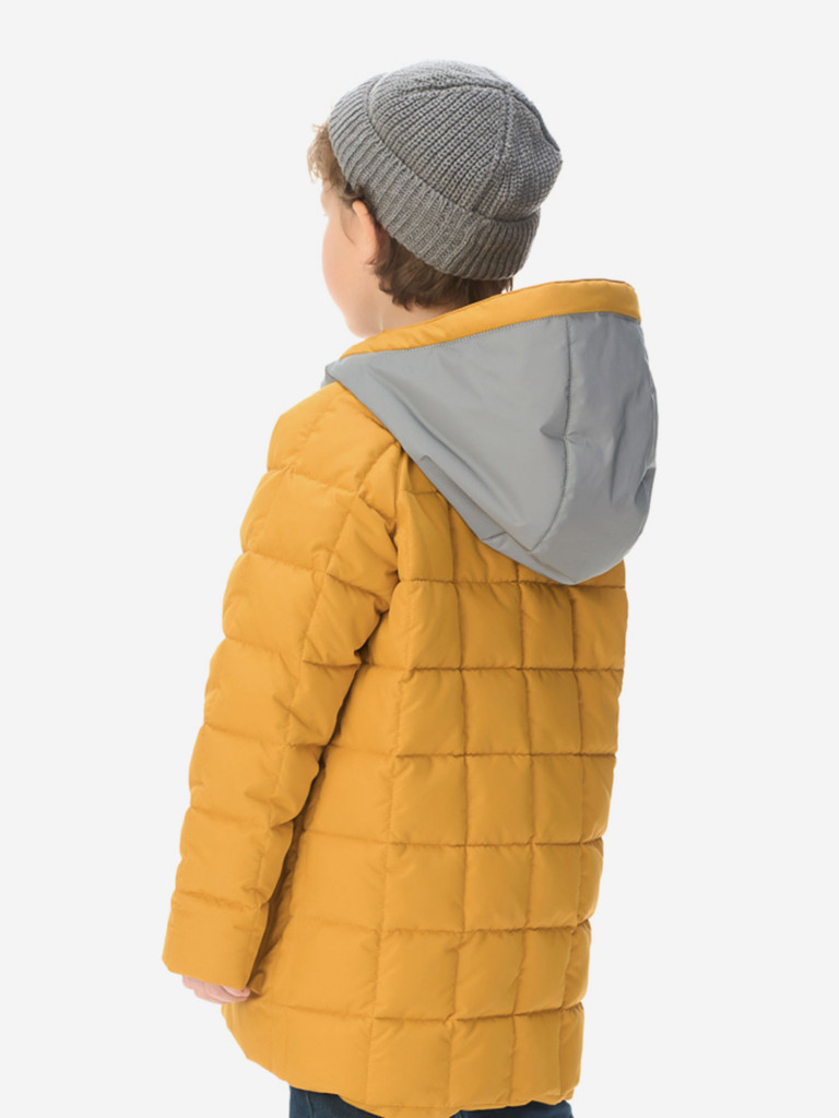 Куртка утепленная для мальчика Oldos охра цвет — купить за 7599 руб. со скидкой 16 %, отзывы в ...