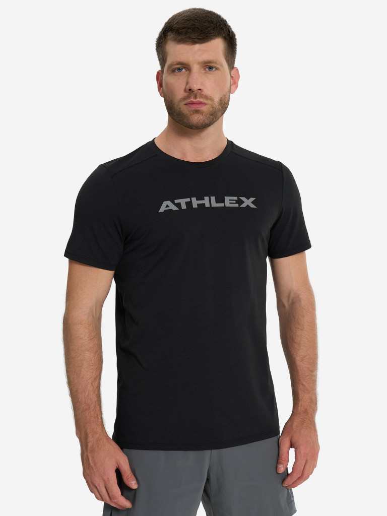 Футболка мужская Athlex арт. 132189 черный цвет — купить за 1249 руб. со скидкой 50 %, отзывы в ...