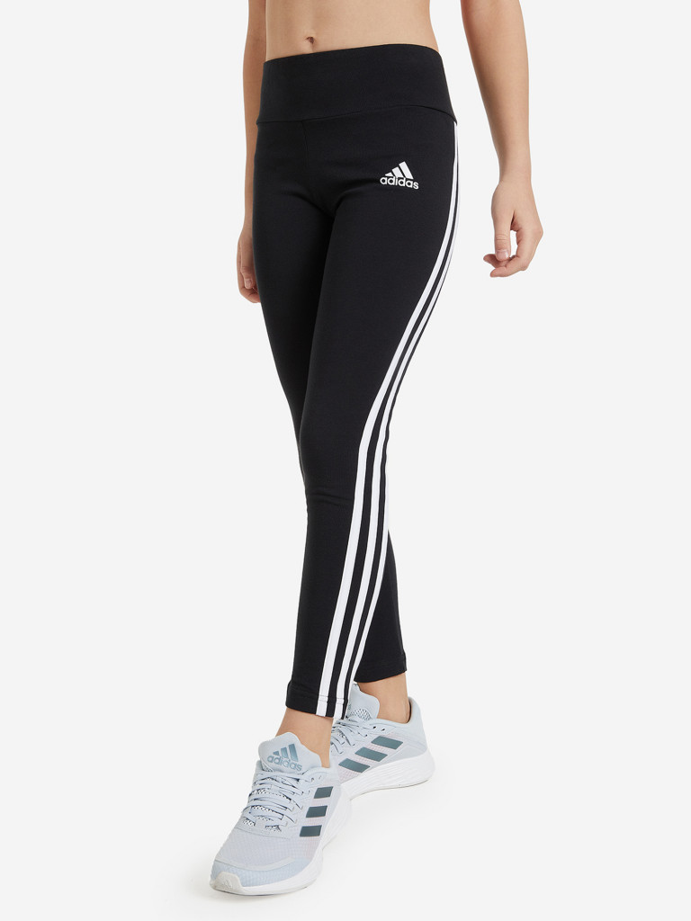 Легинсы для девочек adidas арт. GE0945 черный цвет — купить за 1999 руб ...
