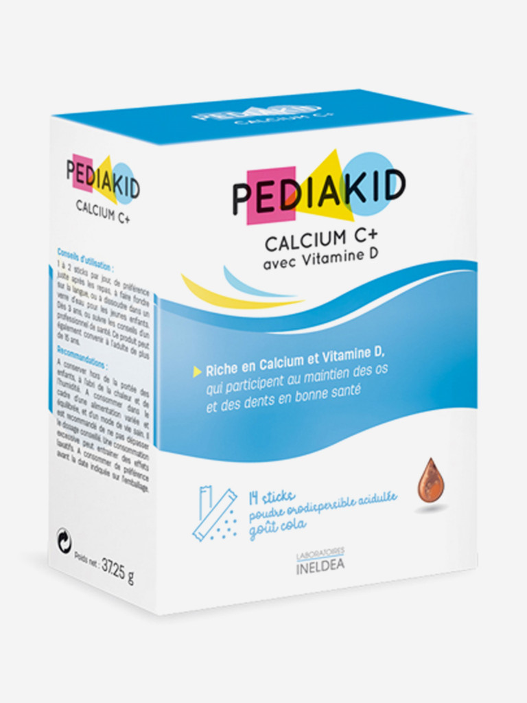 PEDIAKID КАЛЬЦИЙ С+ / CALCIUM C+ (порошок в саше-пакетах по 2,661 г ...