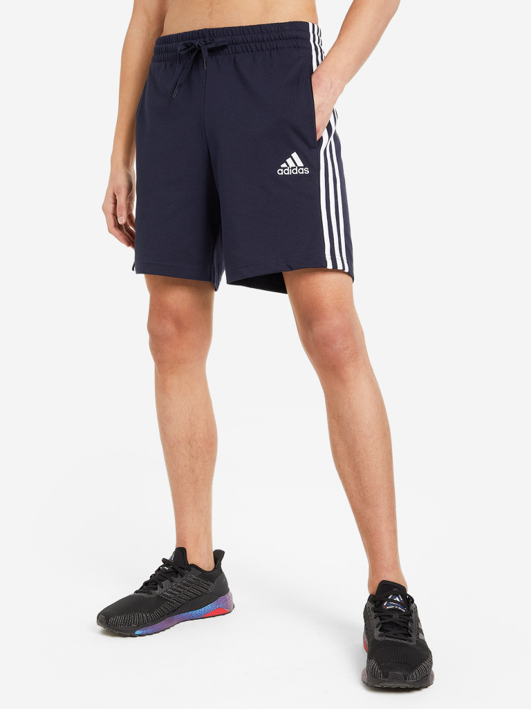 Шорты мужские adidas арт. GK9989 синий/белый цвет — купить за 1889 руб ...