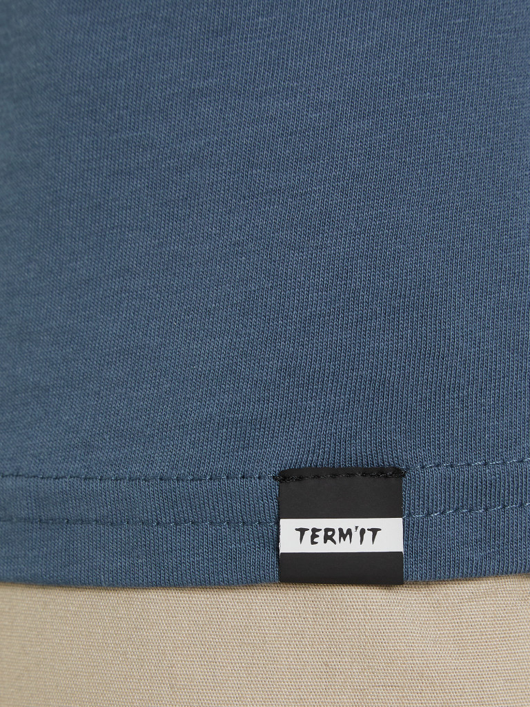 Футболка для мальчиков Termit арт. 121508 морской цвет — купить за 239 руб. со скидкой 70 % ...