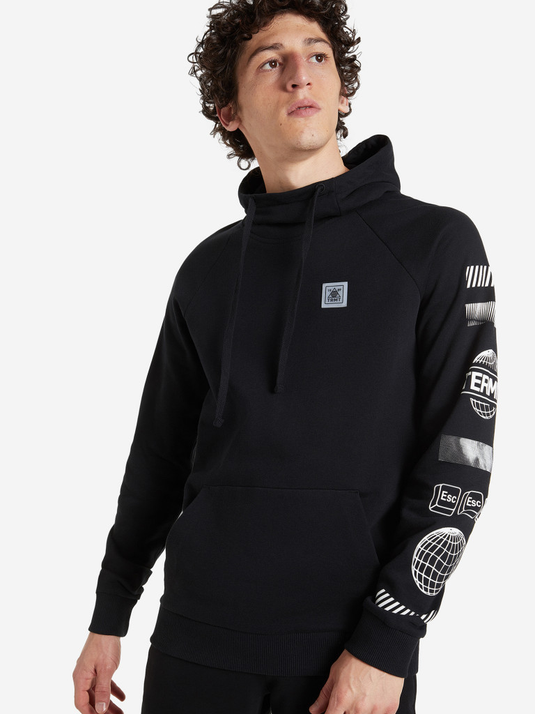Худи мужское Termit арт. 111908 чёрный цвет — купить за 1449 руб. со скидкой 50 %, отзывы в ...