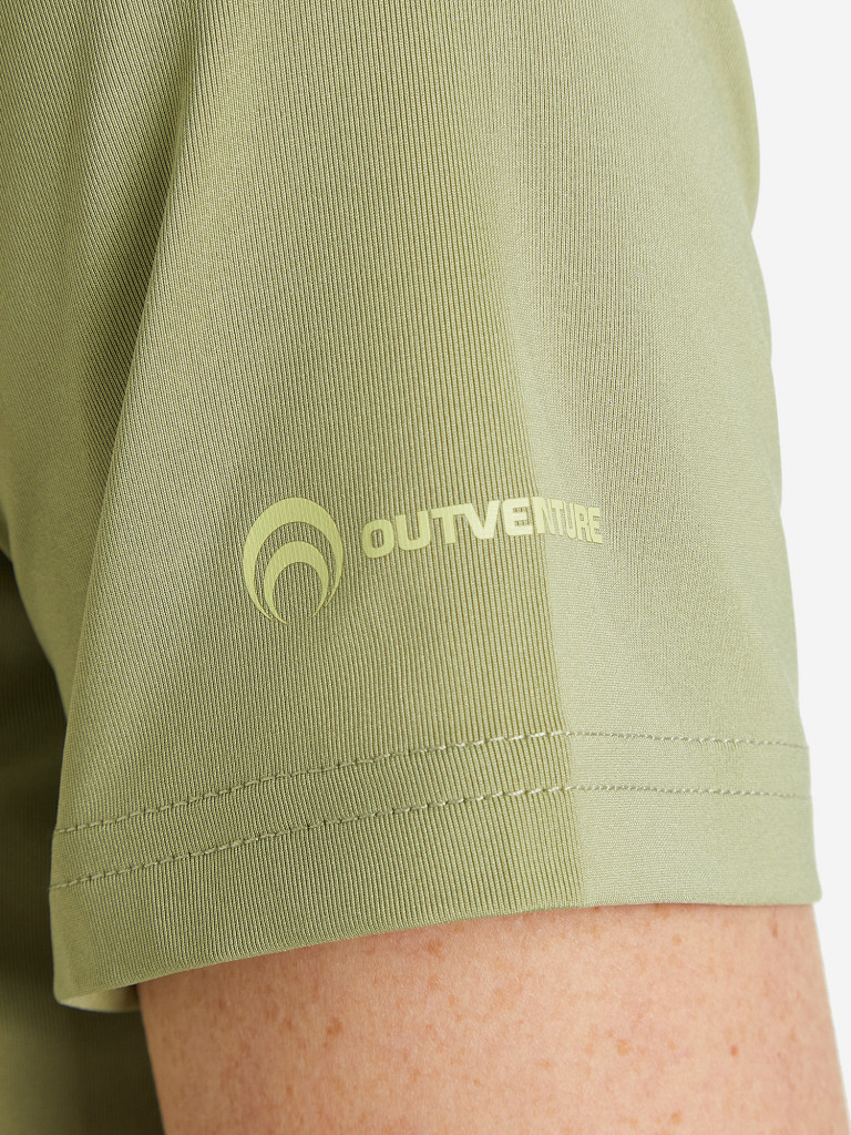 Футболка женская Outventure арт. 120751 фисташковый цвет — купить за 389 руб. со скидкой 70 % ...