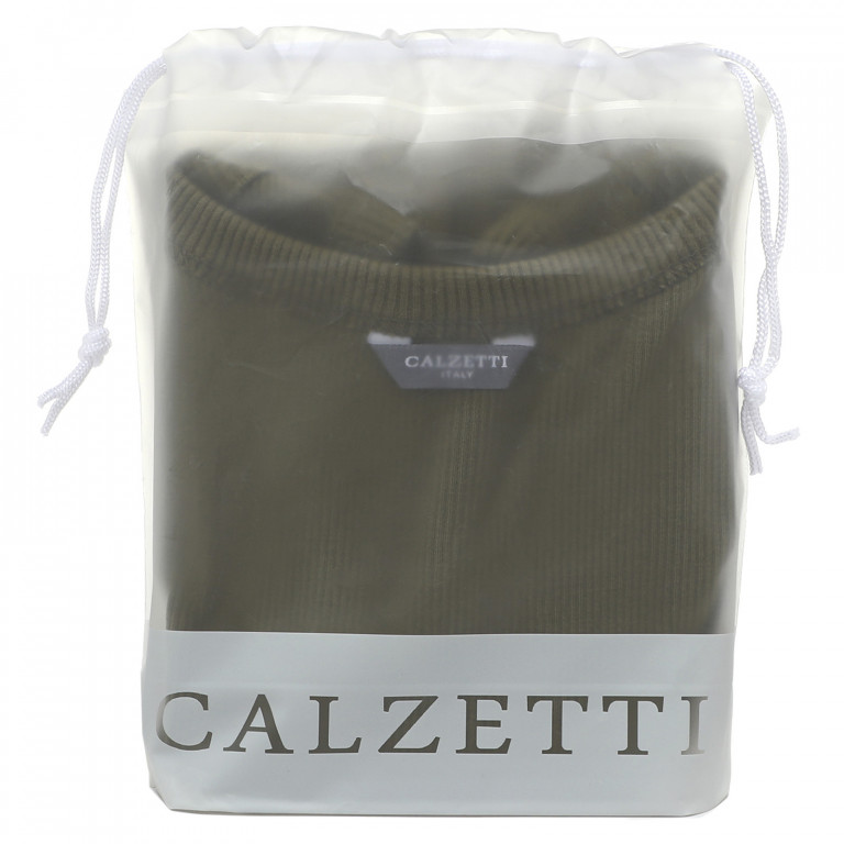 Женская майка топ CALZETTI (хлопок) темный хаки цвет — купить за 1390 ...