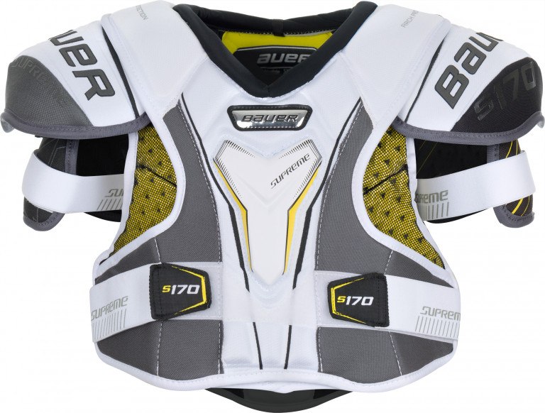 Нагрудник хоккейный Bauer S17 SUPREME S170 арт. 1050694 белый цвет ...