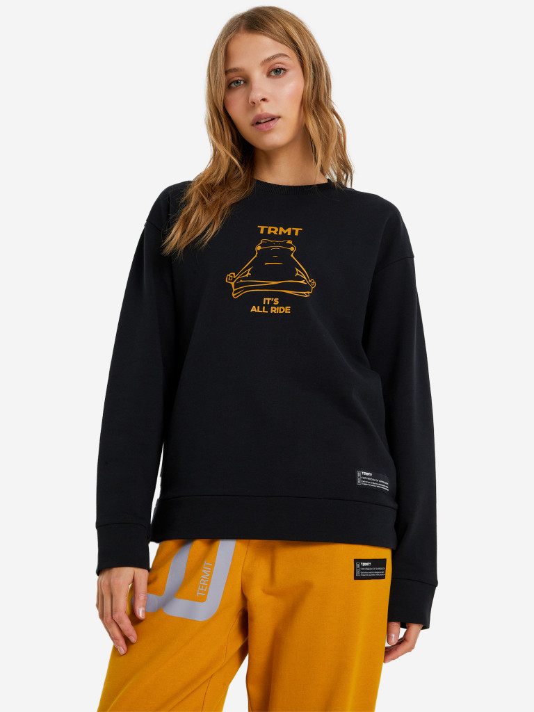 Свитшот женский Termit арт. 124804 черный цвет — купить за 599 руб. со скидкой 70 %, отзывы в ...