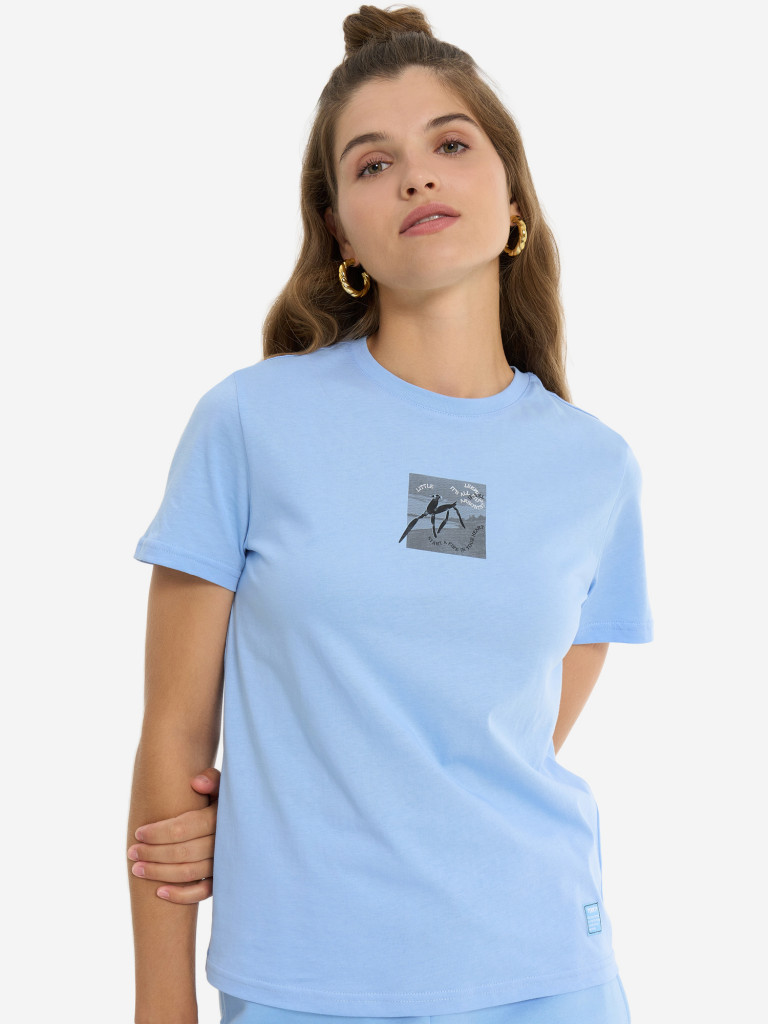 Футболка женская Termit арт. 131646 васильковый цвет — купить за 329 руб. со скидкой 70 % ...