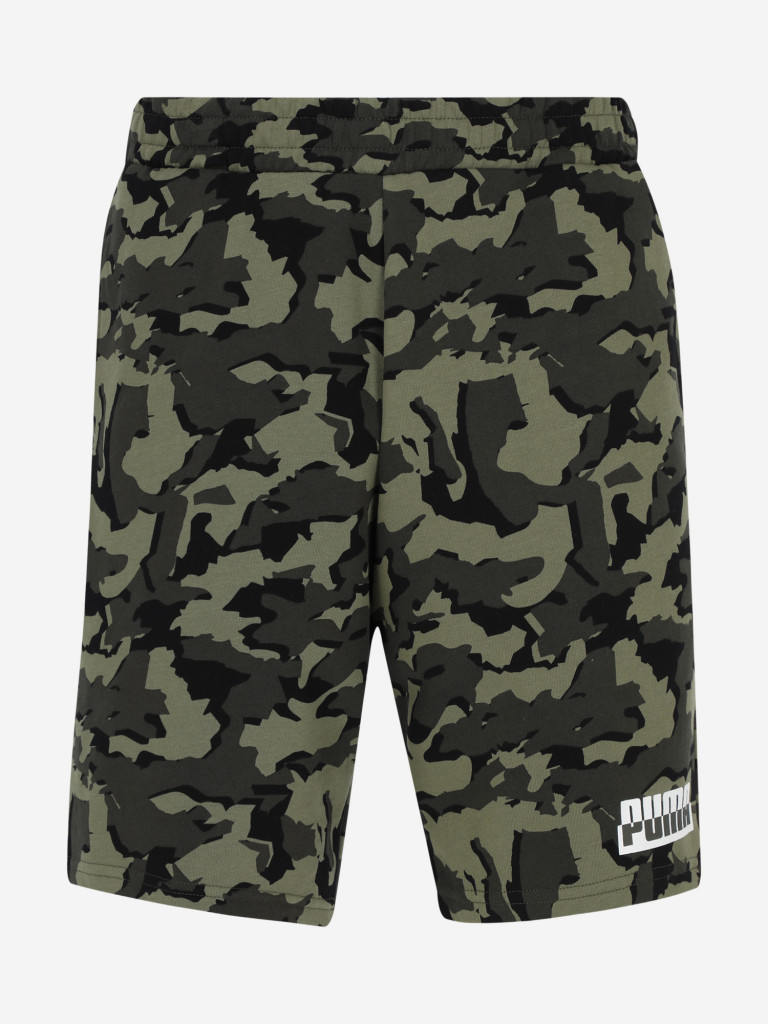 Шорты мужские PUMA Core Camo арт. 531501 зеленый цвет — купить за 1999 ...