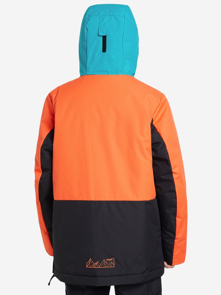 Анорак для мальчиков Termit арт. 117343 оранжевый/черный цвет — купить за 3249 руб. со скидкой ...