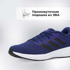 Кроссовки мужские adidas Response Runner арт. IH3577 темно-синий/белый ...