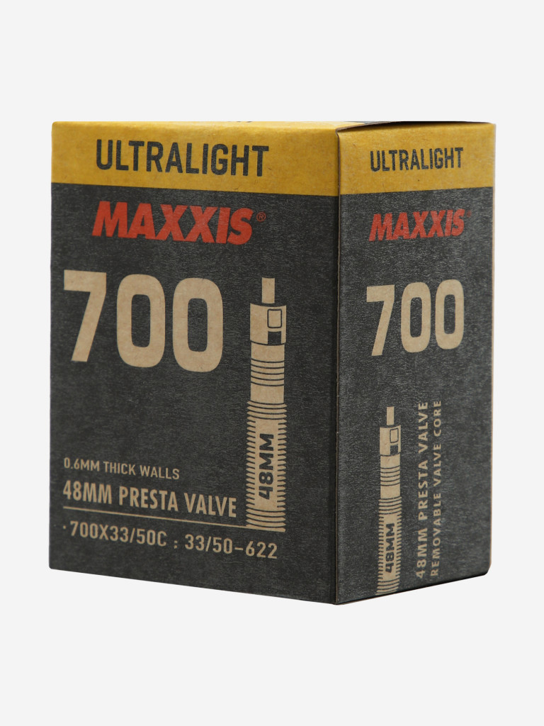 Камера Maxxis Ultralight, 700x33/50, LFVSEP48 арт. EIB00141400 черный ...