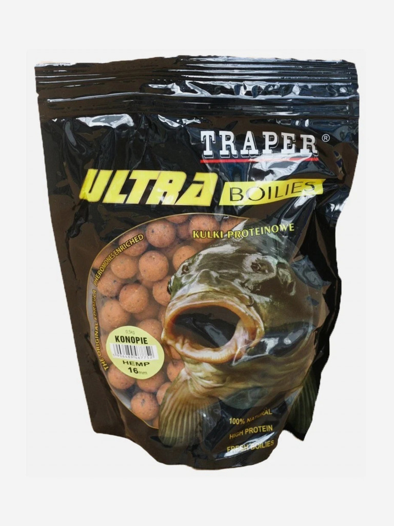 Бойлы Traper ultra Konopie, (Бойлы "Конопля") 16мм/500гр арт. 18126 ...