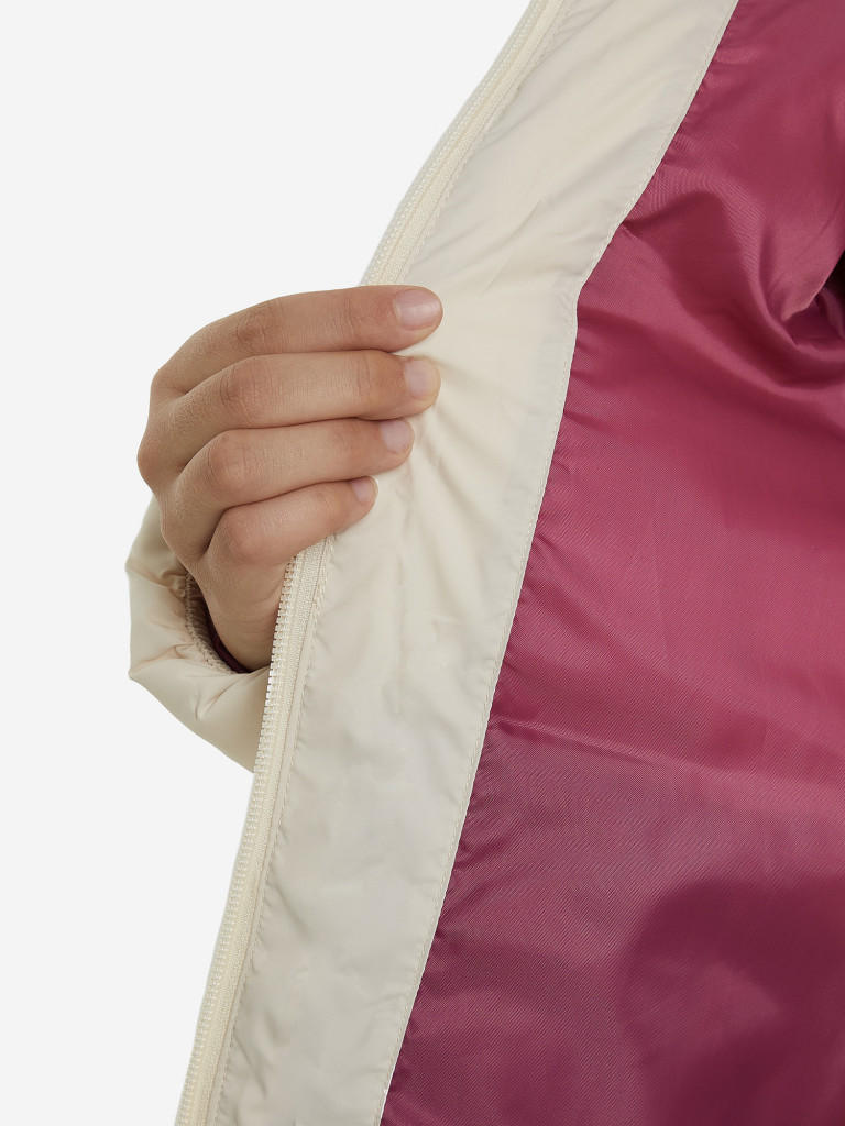 Пальто утепленное для девочек Kappa арт. 123848 светло-бежевый цвет ...