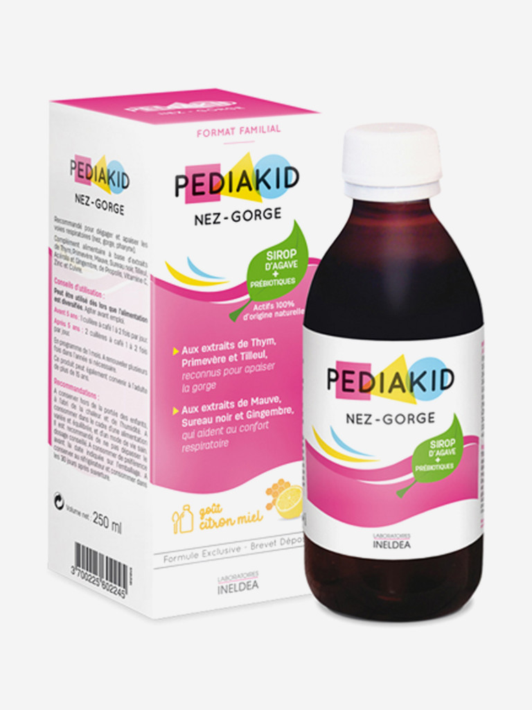 PEDIAKID NEZ GORGE / ПЕДИАКИД СИРОП ДЛЯ ГОРЛА, сироп во флаконах по 250 ...