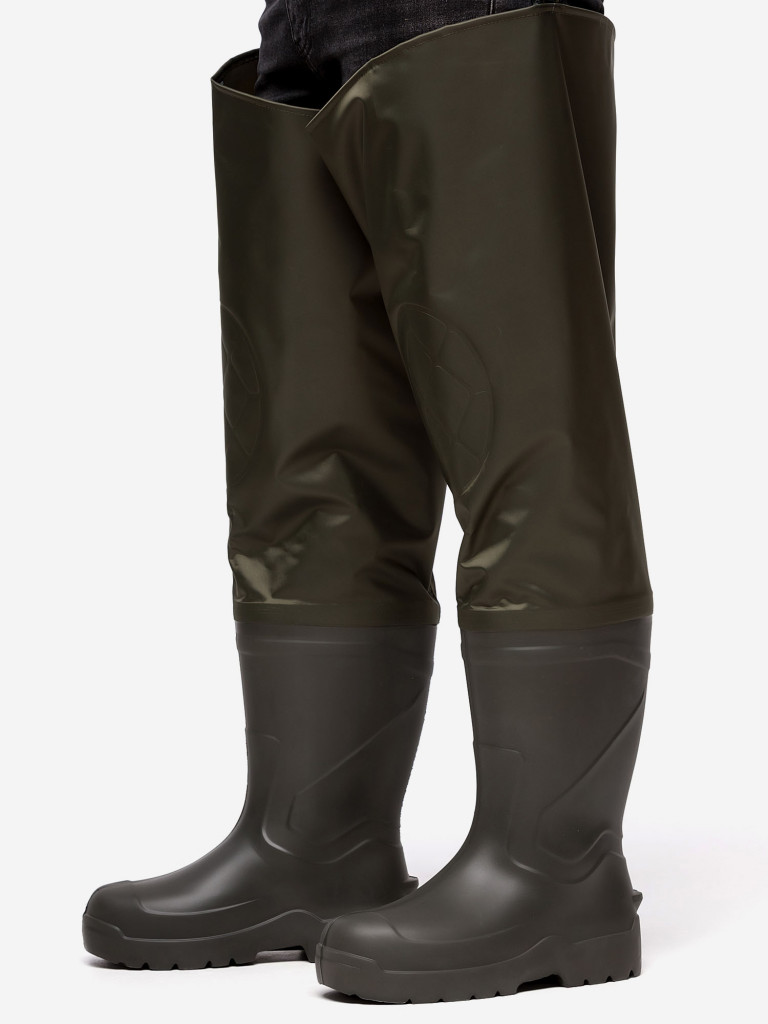 Сапоги мужские забродные Nordman Expert Pro с нейлоновой надставкой арт. 5-629-G01-OZ зеленый ...