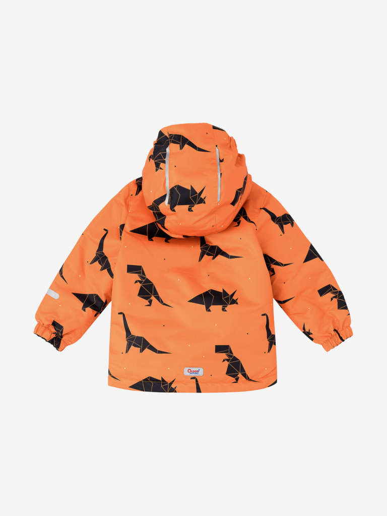 Куртка утепленная для мальчика Oldos апельсиновый цвет — купить за 6499 руб. со скидкой 16 % ...