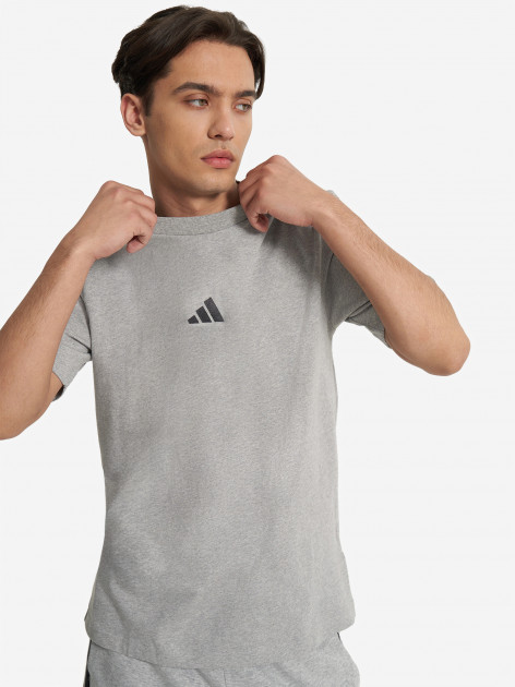 Футболка мужская adidas арт. JF1091 серый цвет — купить за 3199 руб ...