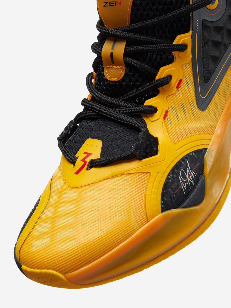 Кроссовки мужские 361° Zen 5-Be Water арт. W572331101-8 черный/желтый ...