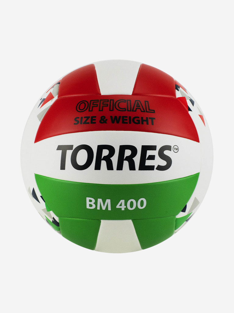 Мяч волейбольный Torres BM400 арт.V32015 р.5 красный цвет — купить за ...