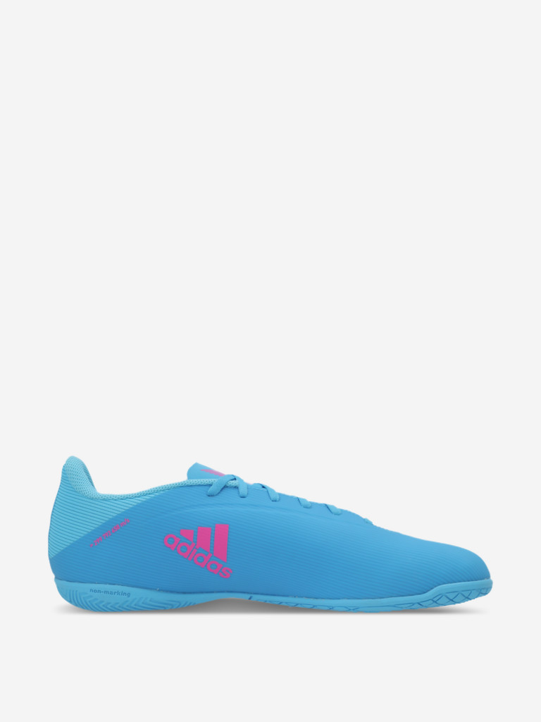 Бутсы мужские adidas X Speedflow.4 In арт. GW7526 голубой/розовый ...