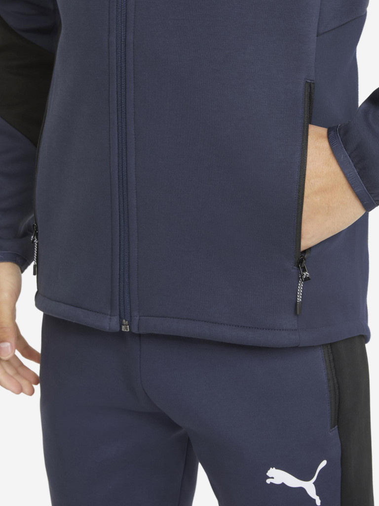 Толстовка мужская PUMA Evostripe арт. 847401 синий цвет — купить за ...