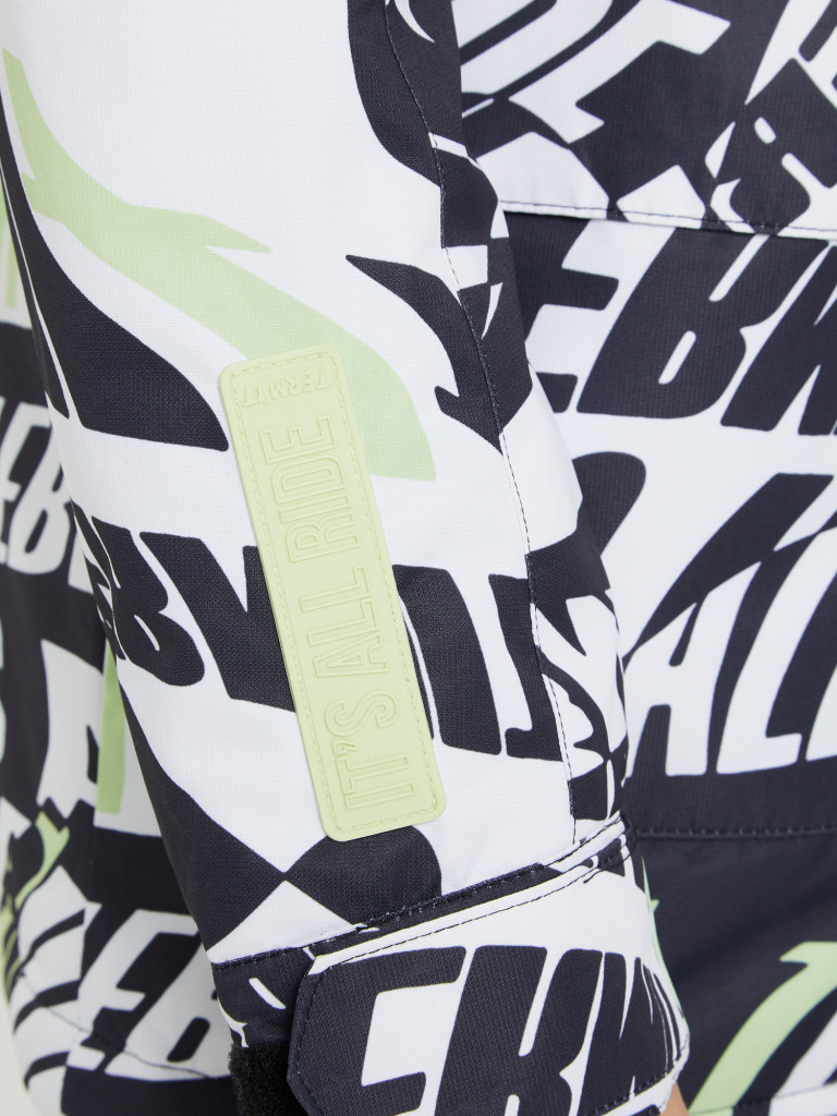 Куртка сноубордическая женская Termit арт. 124775 чёрный цвет — купить за 2579 руб. со скидкой ...