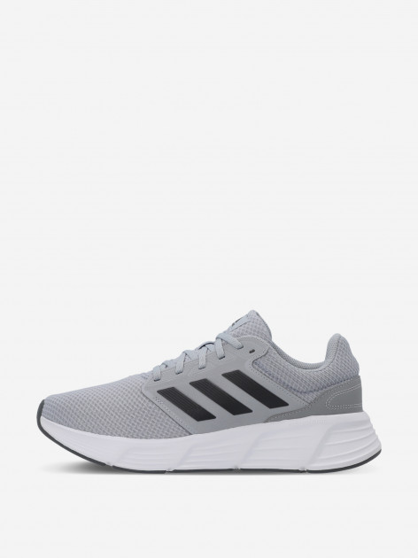 Кроссовки мужские adidas Galaxy 6 арт. GW4140 серый/черный/белый цвет ...