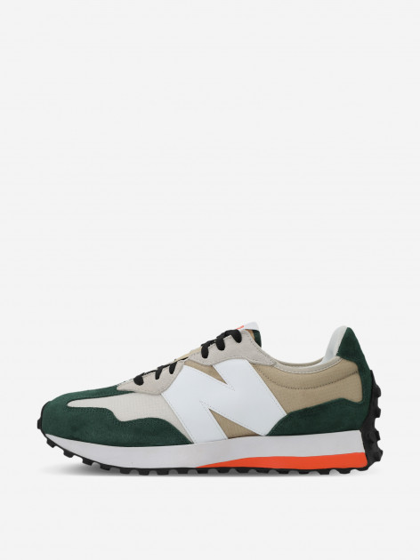 Кроссовки мужские New Balance 327 арт. MS327SP зеленый/бежевый цвет ...