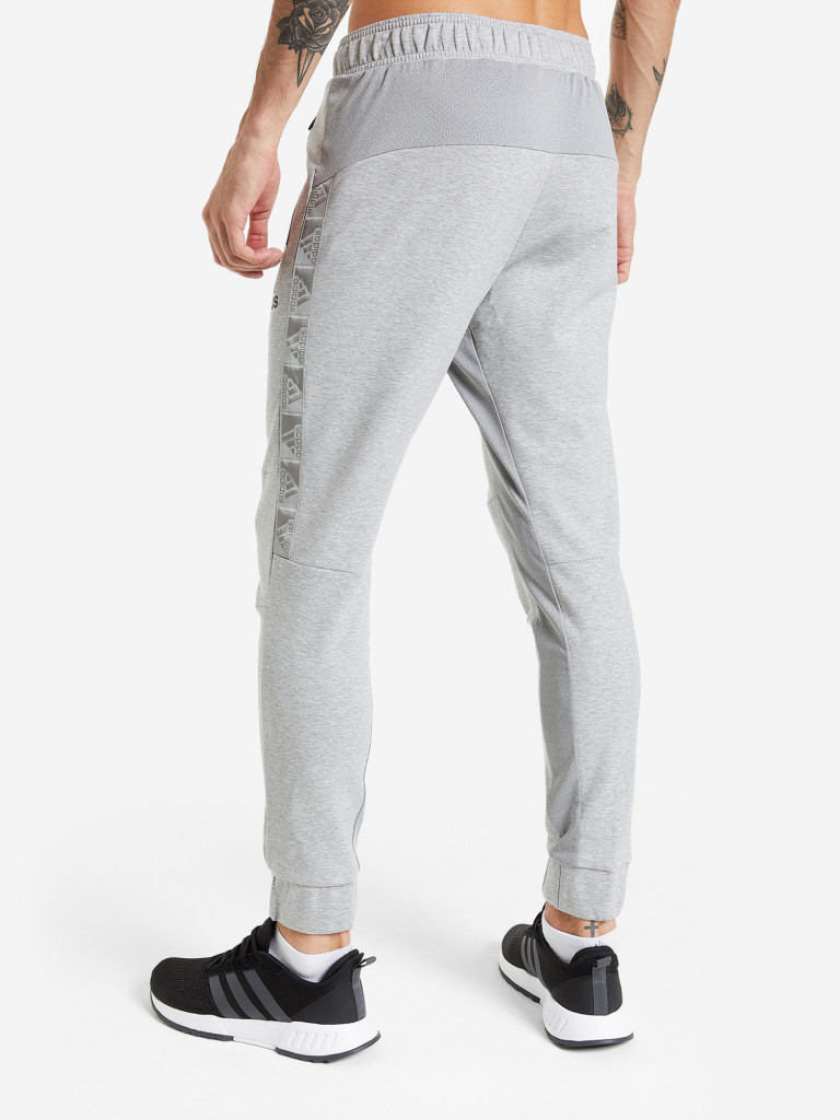 Брюки мужские adidas D2M Motion арт. H28789 серый цвет — купить за 4549 ...